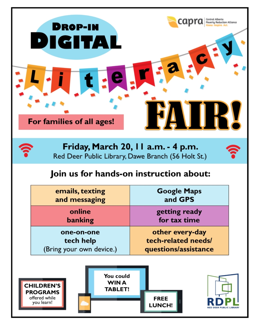Digital Literacy Fair - CANCELLED - CAPRA